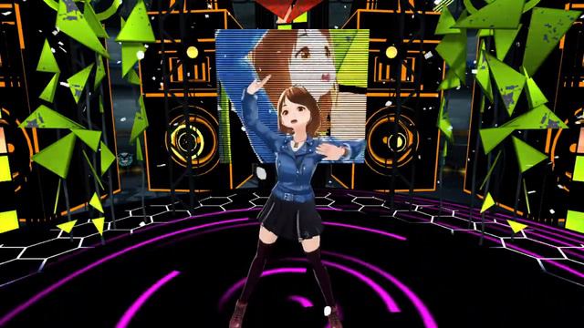 Программа VRM Live Viewer - UNITE IN THE SKY. Пример танца