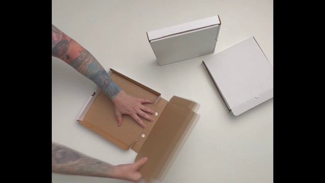 Коробка для пиццы 250х250х35 Т-23 (белая)