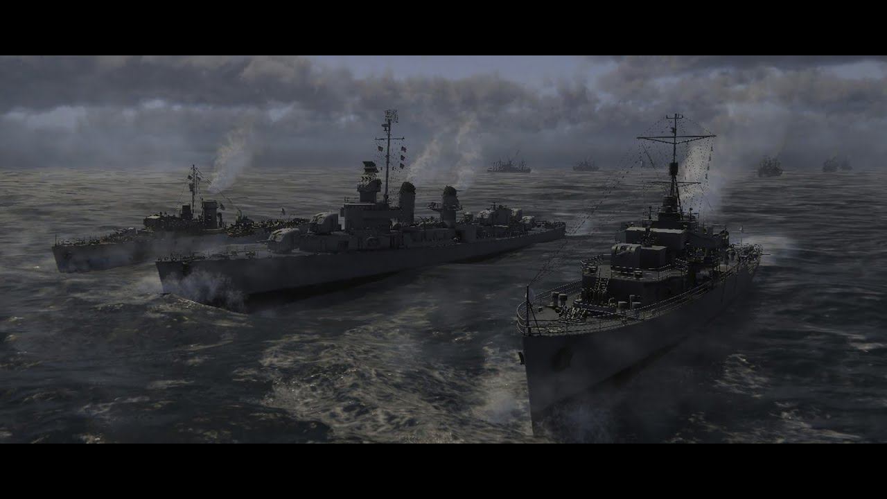Destroyer The U-Boat Hunter - Продолжение карьеры. Советы по игре! Полная игра! С НАСТУПАЮЩИМ !!!