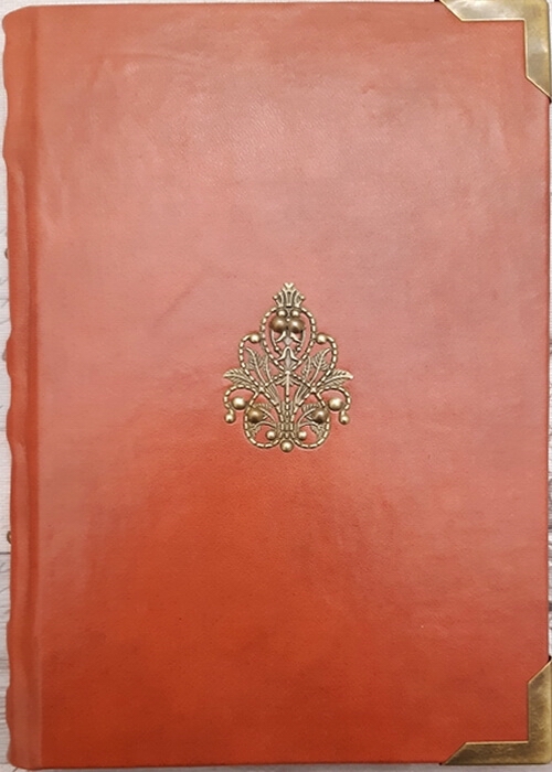 Кожаный ежедневник "Классика терракот"