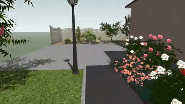 Дизайн участка 10 соток Полунихе