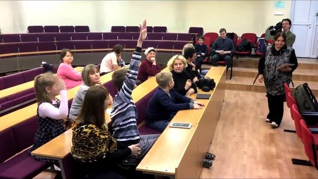 Инклюзивная Кино-театральная школа под руководством Натальи Сергеевны Бондарчук.(1-е занятие) (2016)