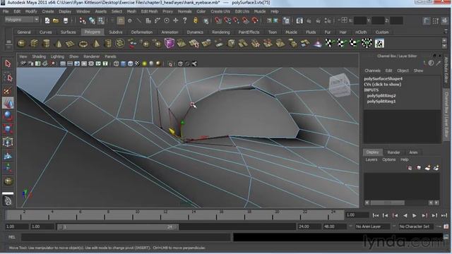 0304 Forming the eyes.avi