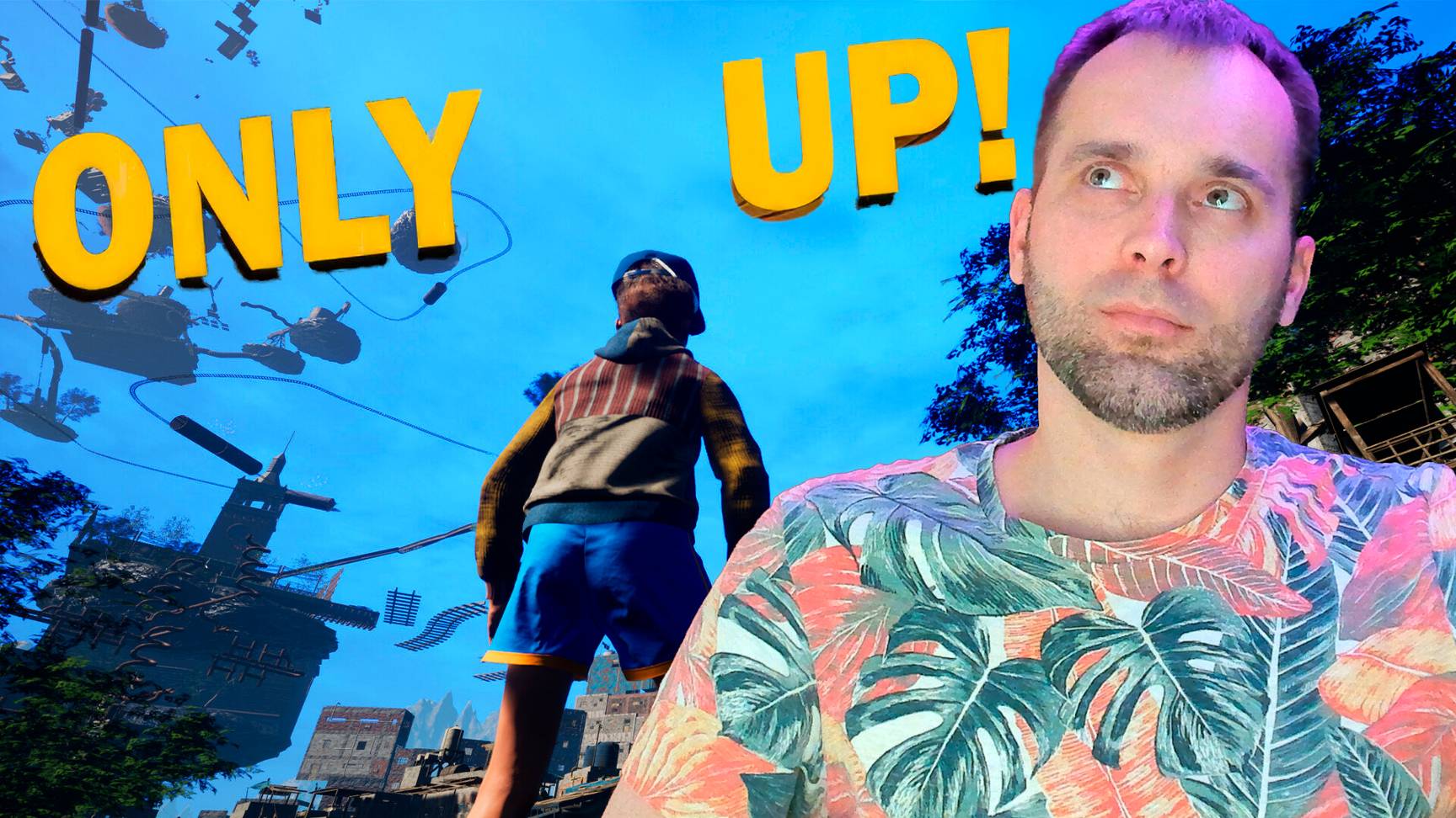 ДЮША ПОЛЕЗ В НЕБЕСА ► ONLY UP