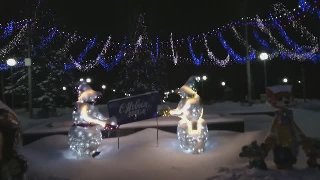 Новогодний парк