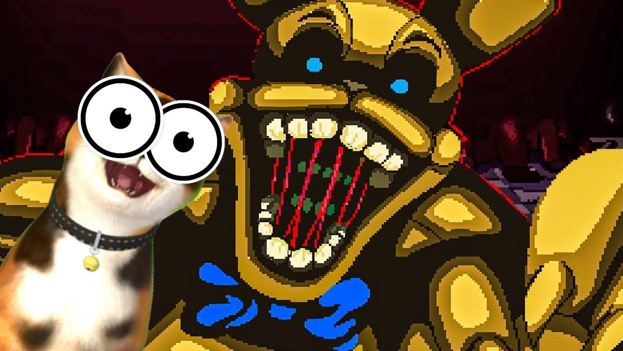 Кошмарный СпрингБонни преследует меня!  Fnaf Into the pit