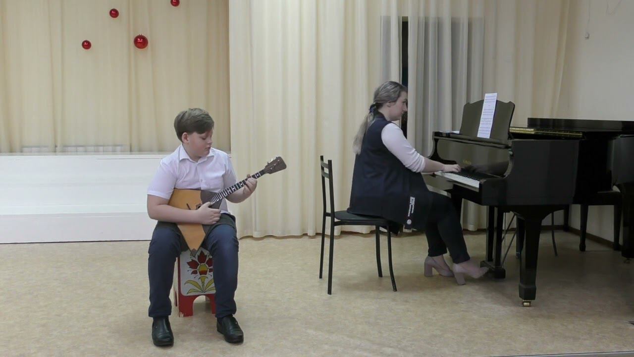 Мытников Илья, 2 класс, "Балалайка"