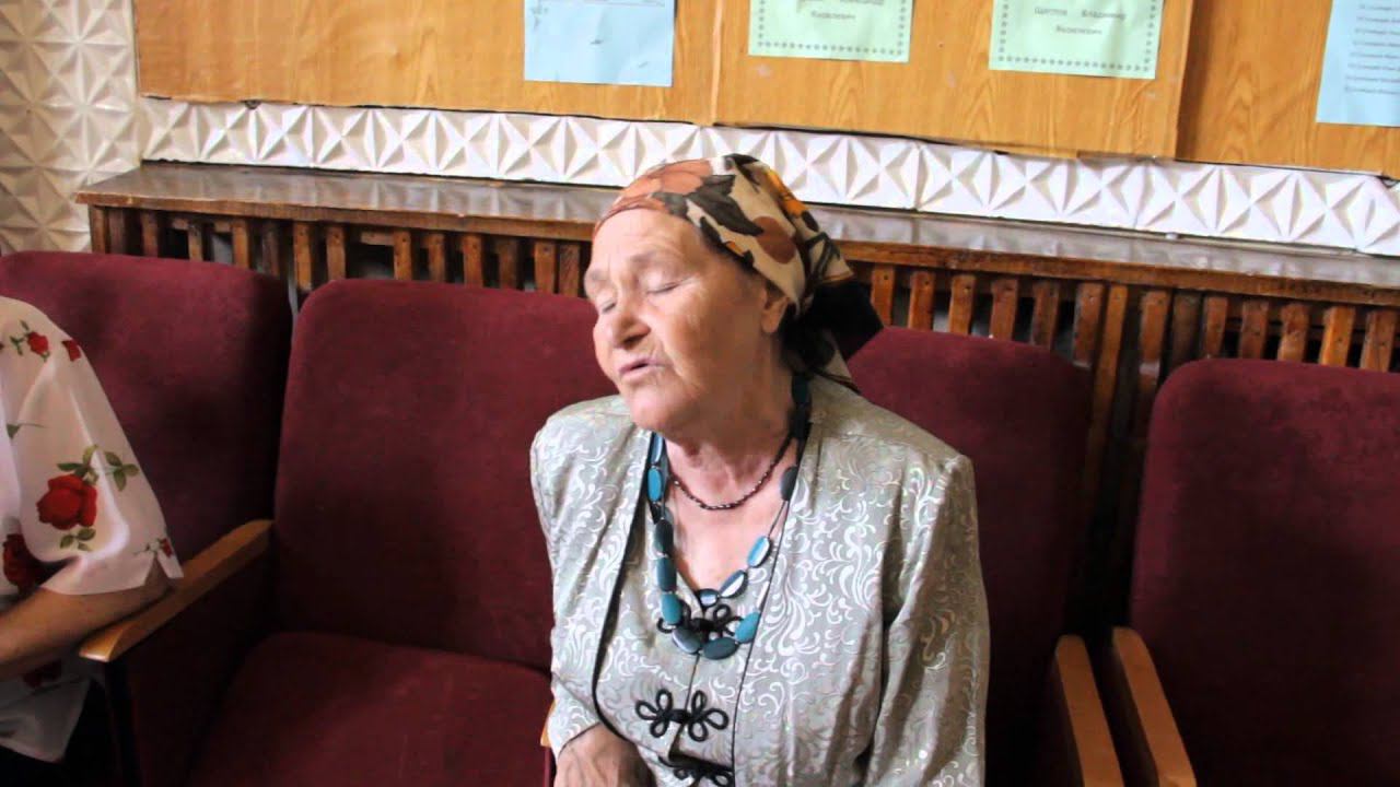 с.Воловчик. Башкатова А.И. Духовные стихи.