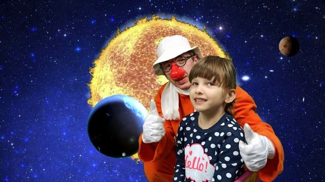 Привет из космоса.Детский канал Baby ТВ Дарьюшка.