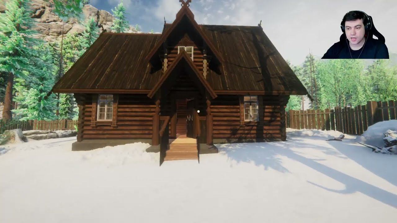 В деревне зимой → Симулятор одиночества в русской деревне #2