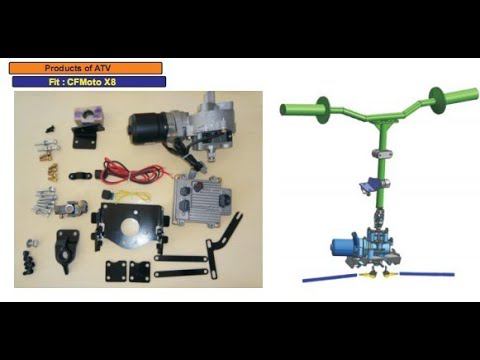 ремонт элекутро усилителя. CFmoto x8