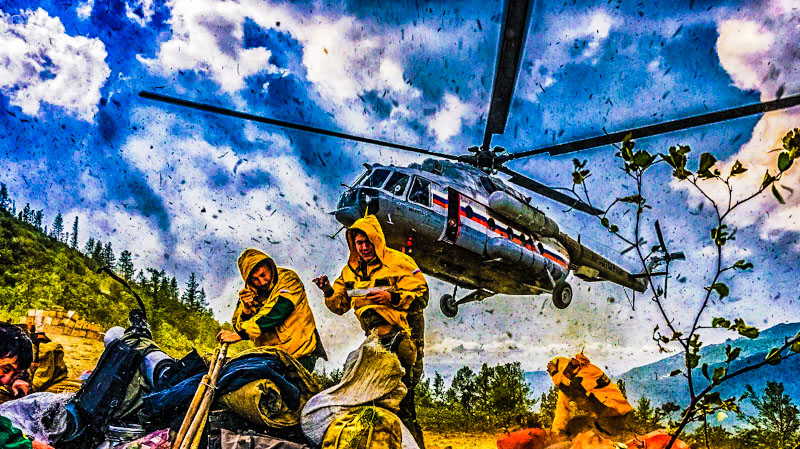 В плену огня или братство Лесного спецназа. Таёжные истории