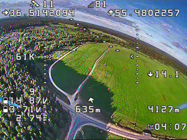 RC 2019 Rooster 6 BF 4.0.3 test with GPS DVR