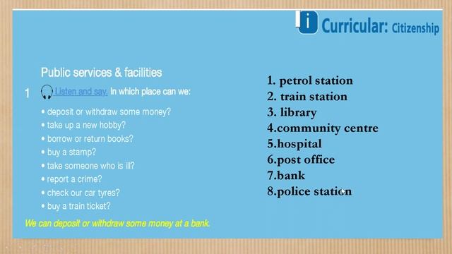 STARLIGHT 6 module 1i p 20 exercise 1 LISTENING