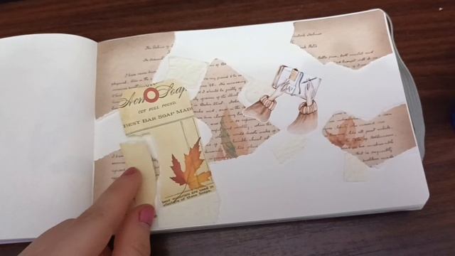 СКРАПБУКИНГ/ОСЕНЬ/ПИСЬМА