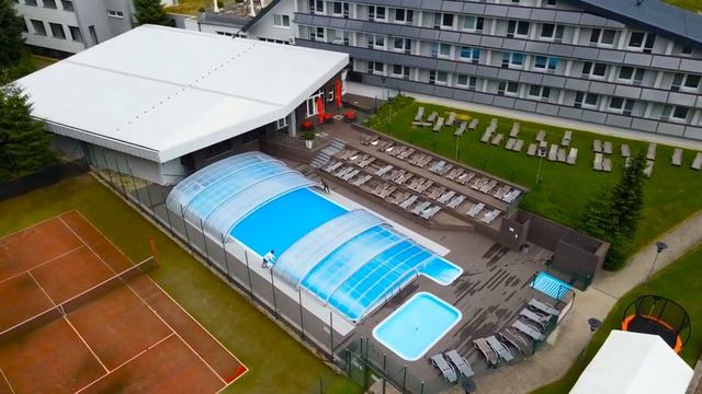 Низкий павильон для бассейна ЭЛЕГАНТ