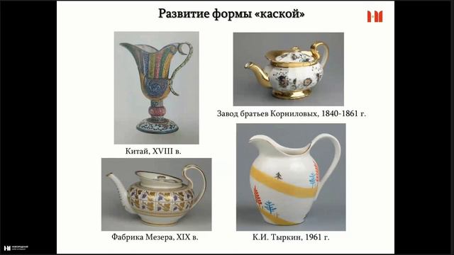 Прототипы форм советского фарфора на примере творчества К.И. Тыркина — художника завода «Пролетарий»