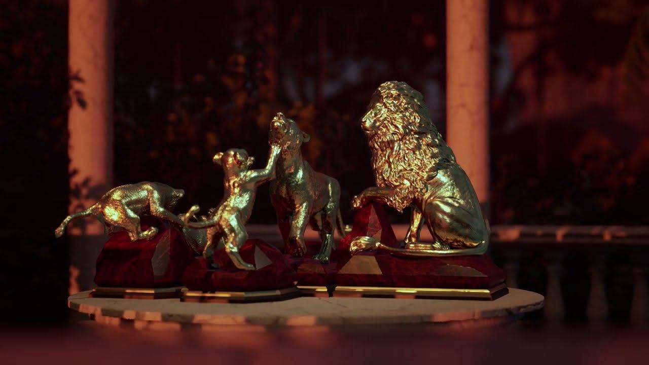 Настольная скульптура «Львиный прайд» | Table sculpture "Lion pride"