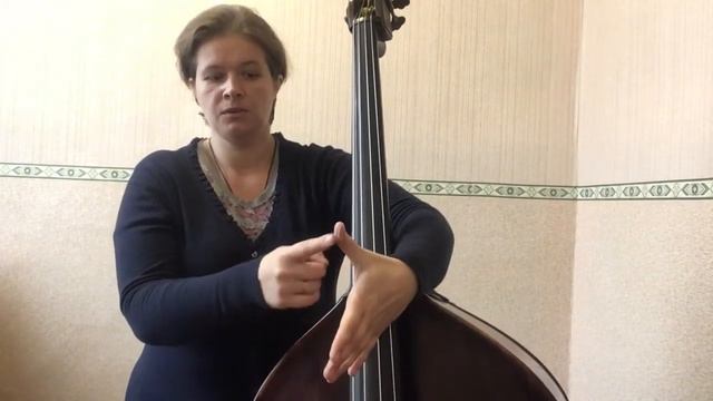 Постановка левой руки (продолжение). Урок 4. Контрабас от А до Я. Видео от 10.12.2021г.