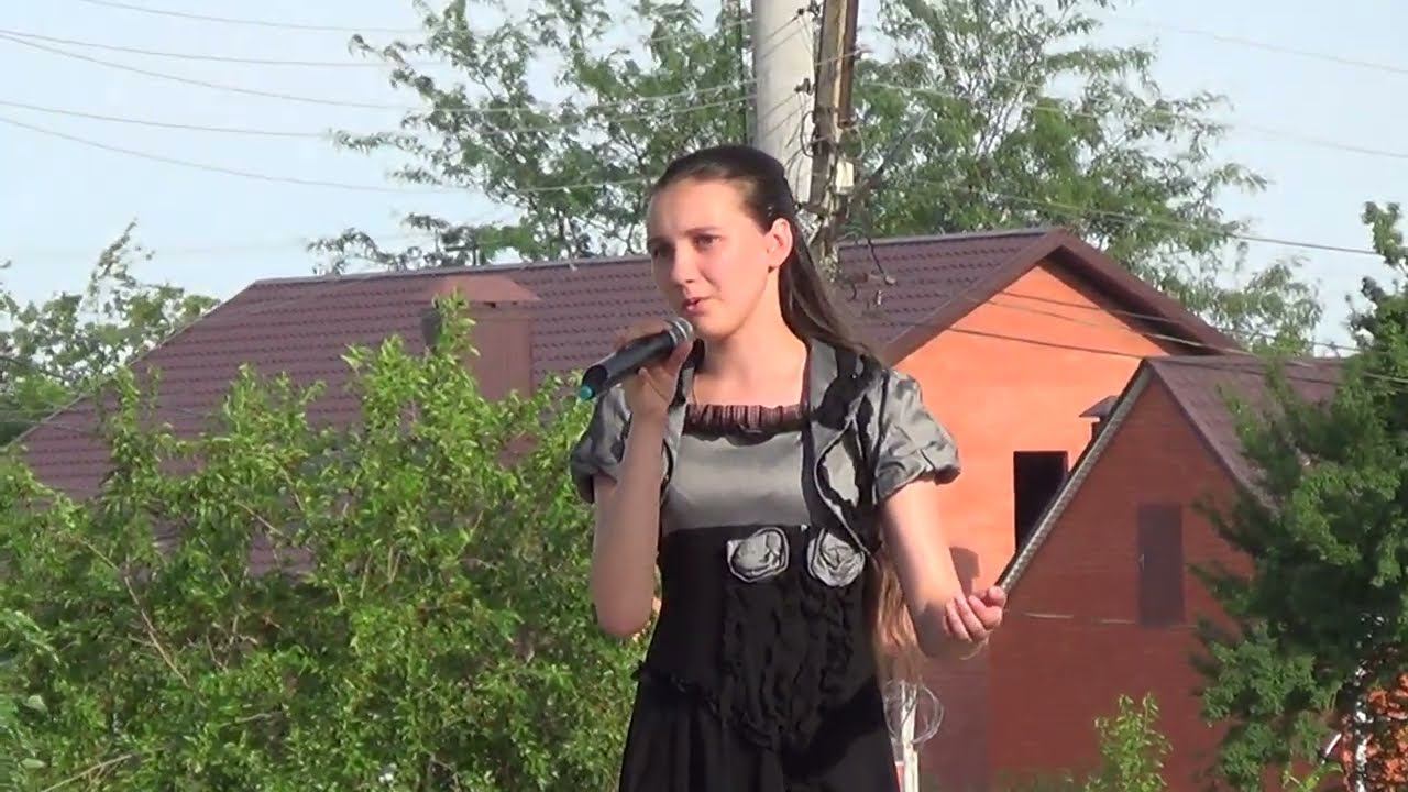 Концерт к Дню России у нас в селе