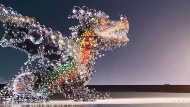 Пузырьковый дракончик