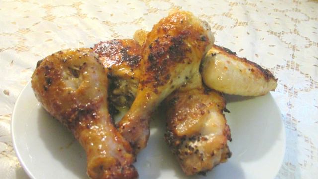 Курица в луковой панировке