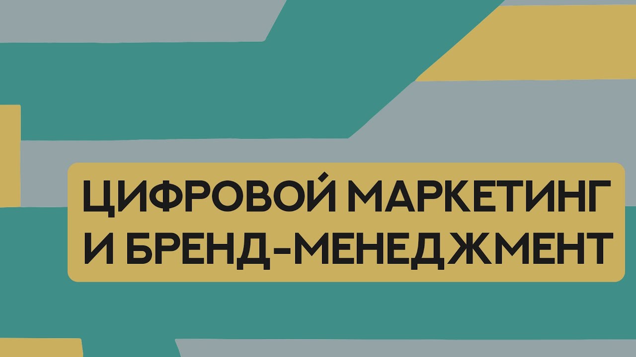 Программа Цифровой маркетинг и бренд-менеджмент