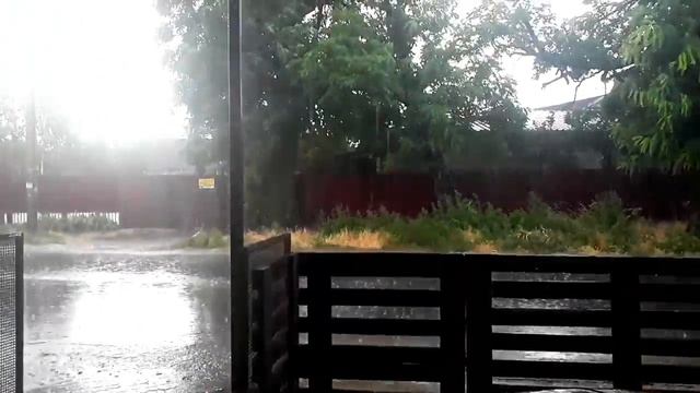 Погода в Украине. Шторм в Никополе 29.6.2018  Weather in Ukraine. Storm in Nikopol.mp4