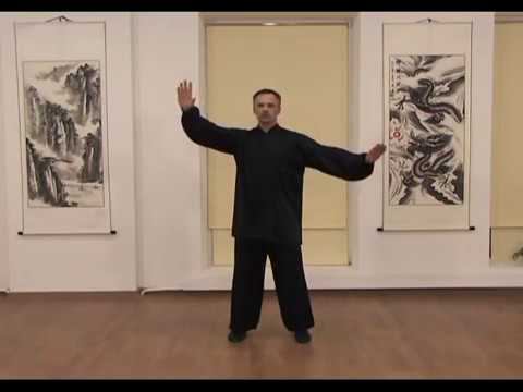 Тайцзи-цюань Ян 24ф. - подробности №6 формы с доктором Бутримовым. Ассоциация Даоинь России
