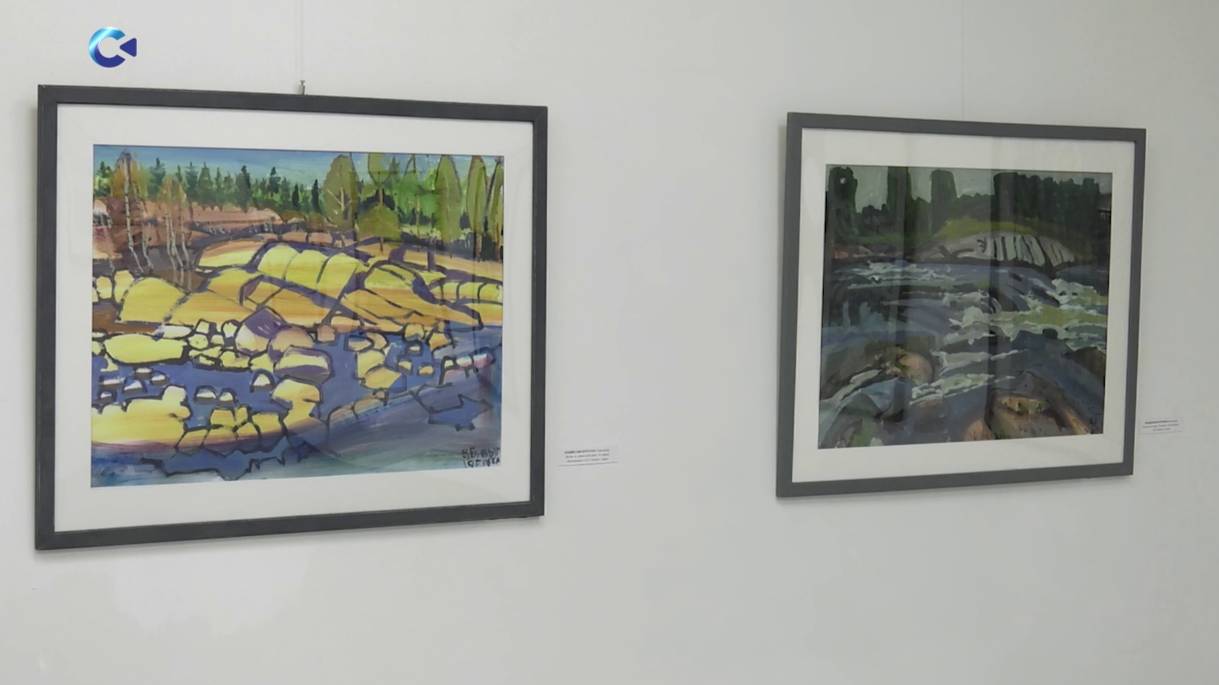 В Городском выставочном зале Петрозаводска открылась выставка пейзажей