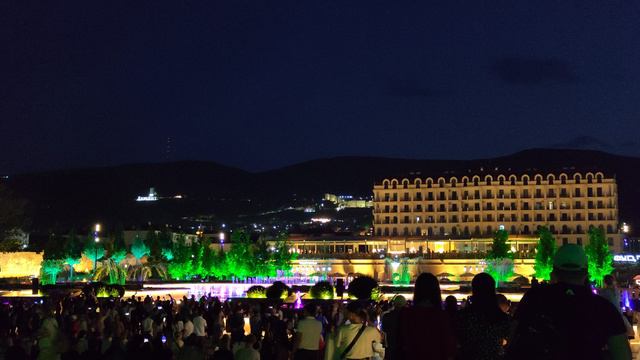 Поющий фонтан в Дербенте.