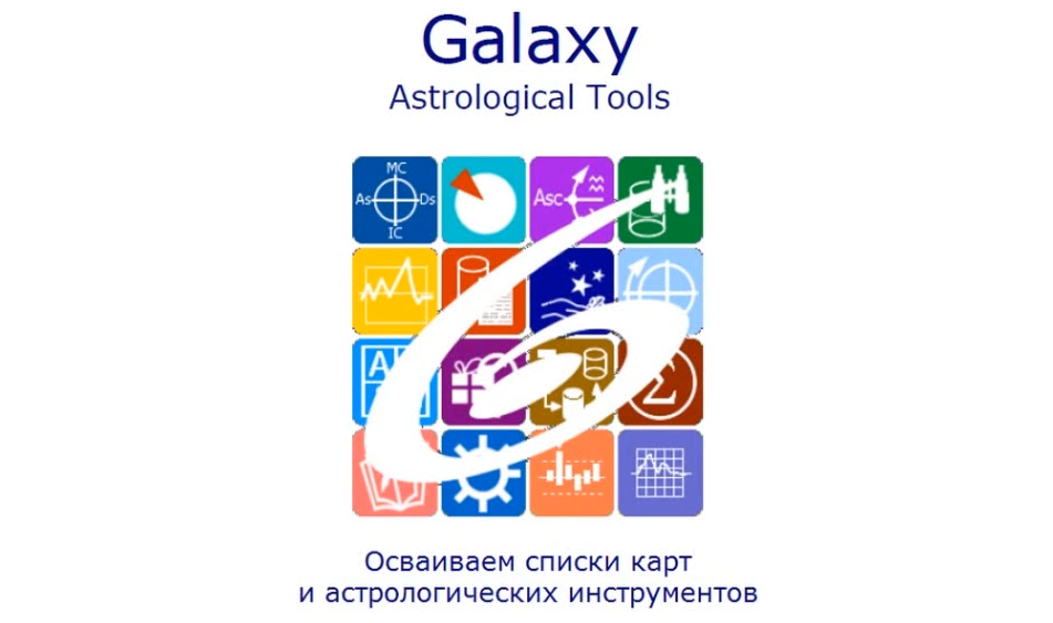 Астрологические программы Galaxy. Видео-уроки. Осваиваем списки карт и астрологических инструментов