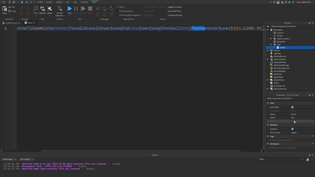 Туториал по TweenServise!!! Как перемещать объекты плавно в роблокс студио 2024 ГАЙД!