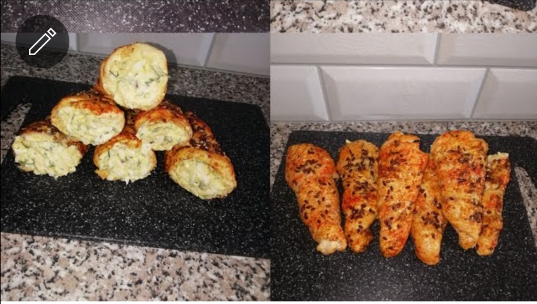 Куриный рожок_закуска из куриного филе..