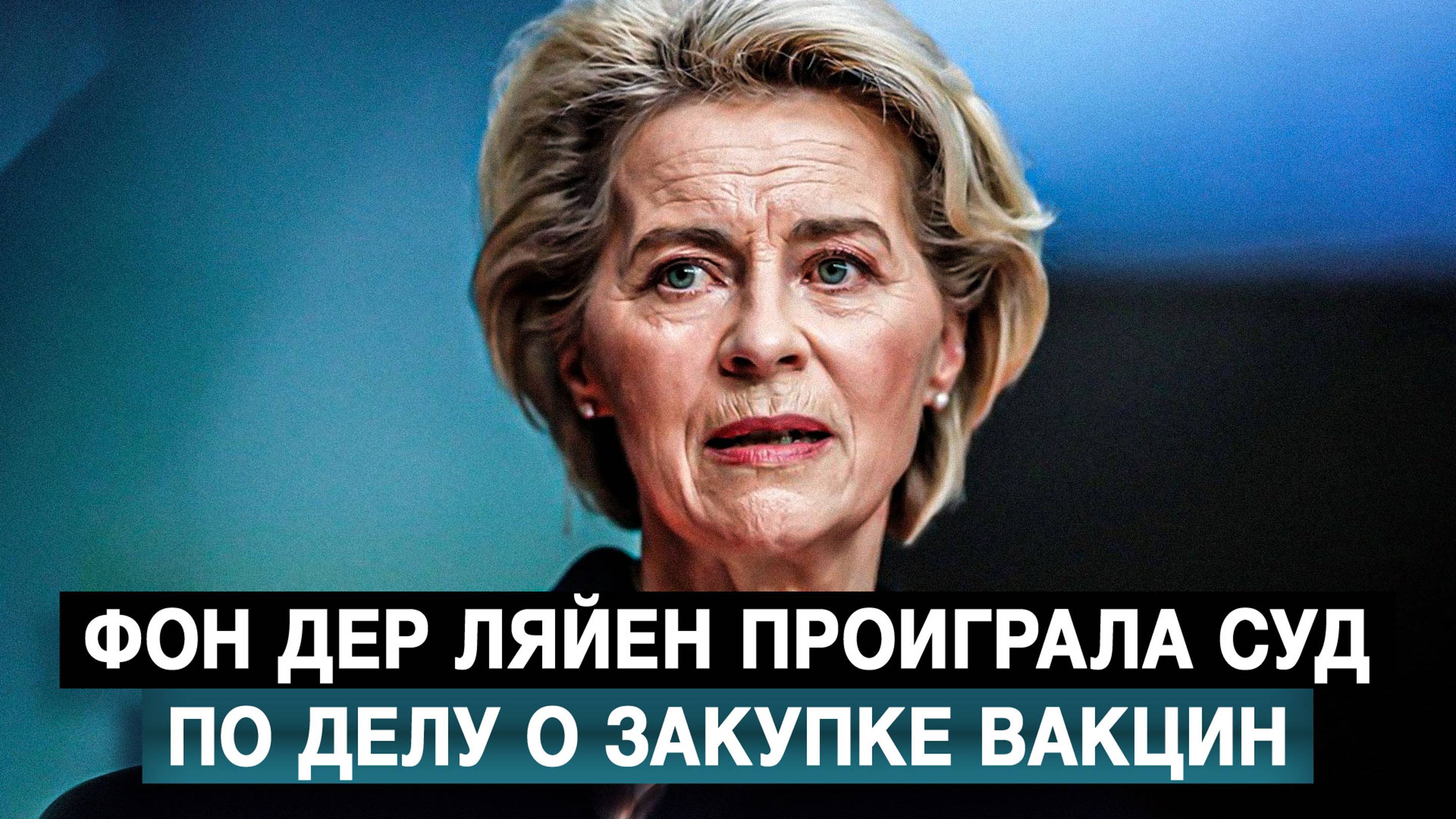 Фон дер Ляйен проиграла суд по делу о закупке вакцин