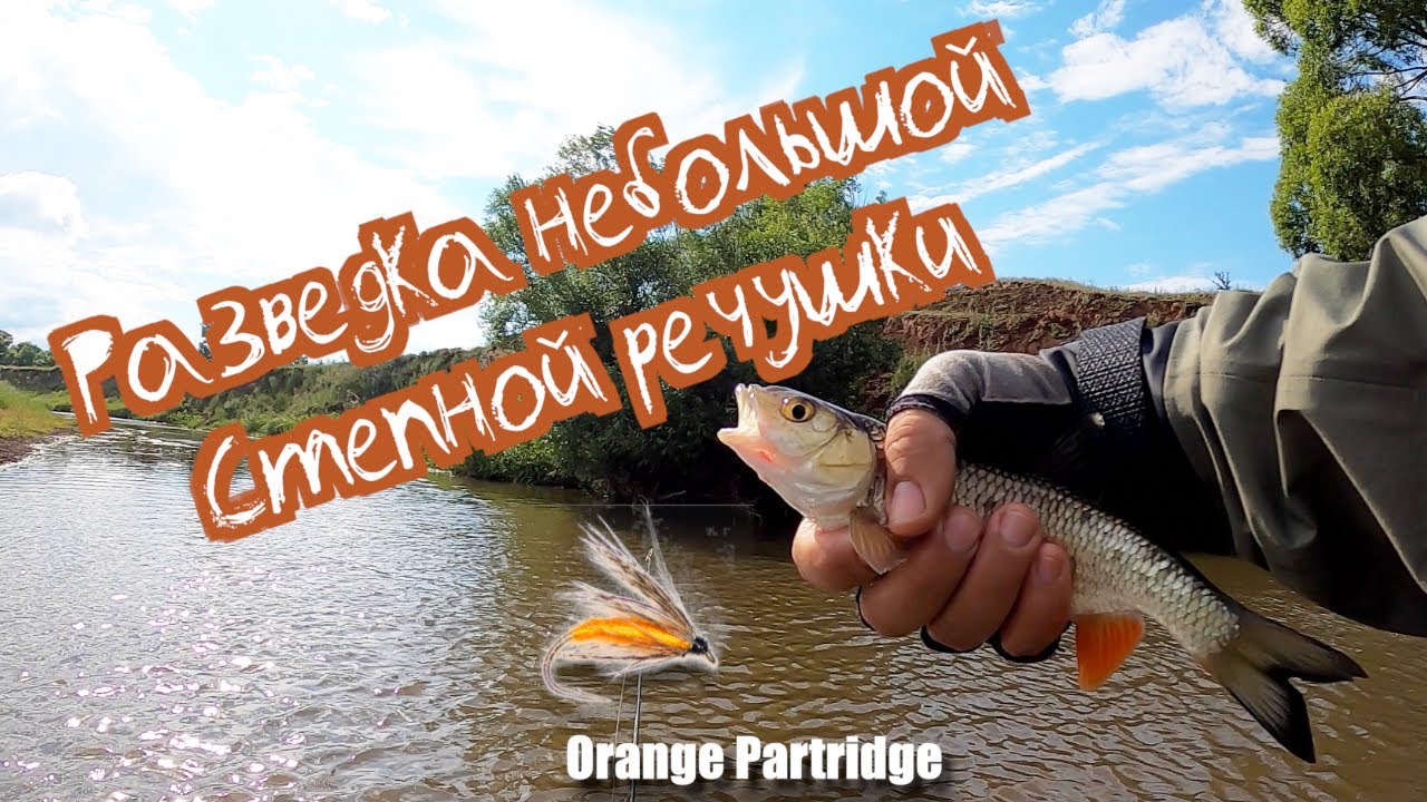 Разведка одной степной речушки. нахлыст