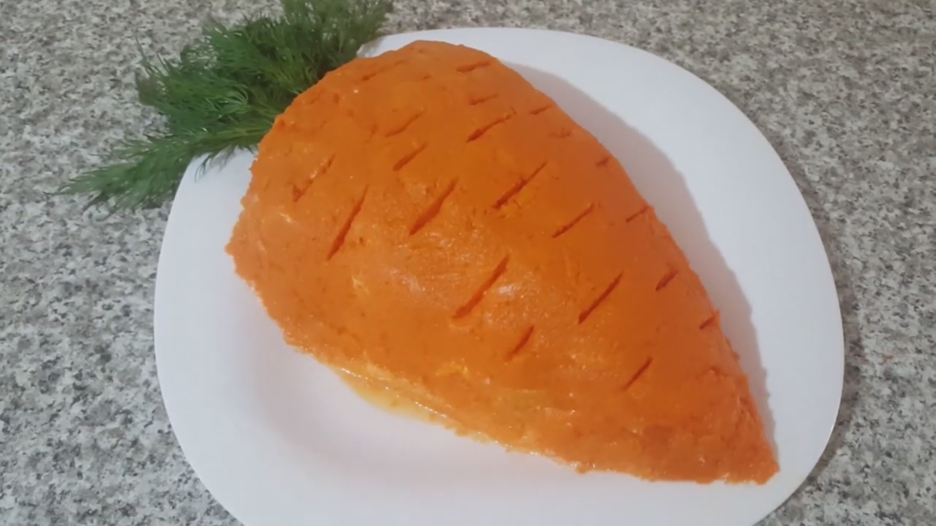 Праздничный салат Морковка для Кролика