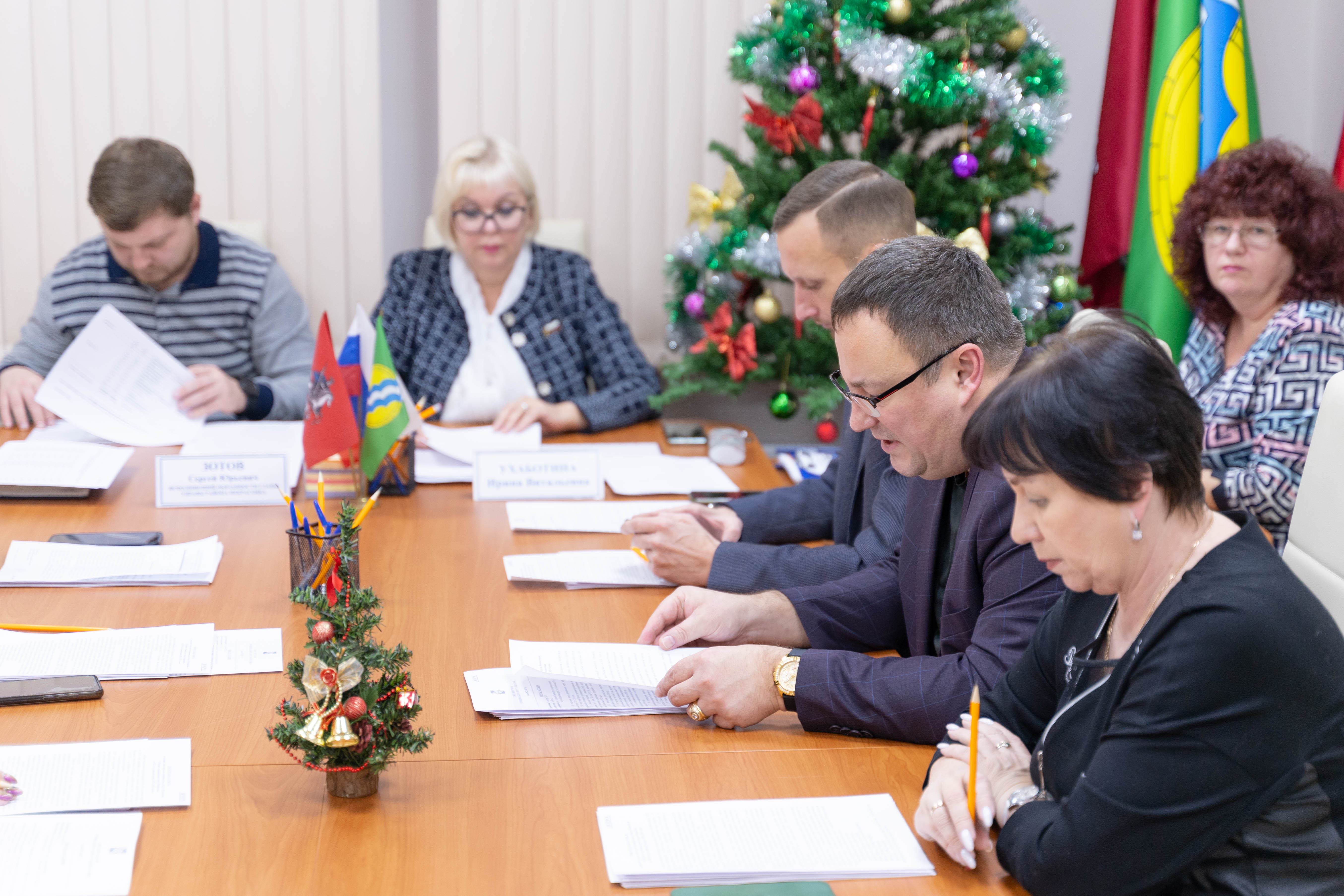 Очередное заседание Совета депутатов муниципального округа Некрасовка 14.12.2023