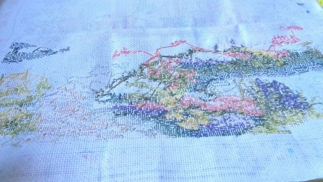 Вышивка. Красивый дом. Отчет №2.mp4