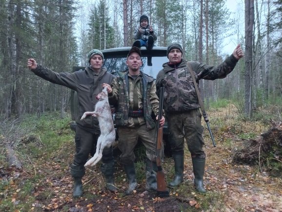 Бросили всё,уехали жить в Тайгу.Первый заяц.Рыбалка на хариуса.заезд #5