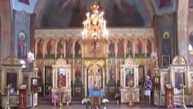 Об истории храма рассказывает протоиерей Олег Пэнэжко. 18 июля 2012 года.