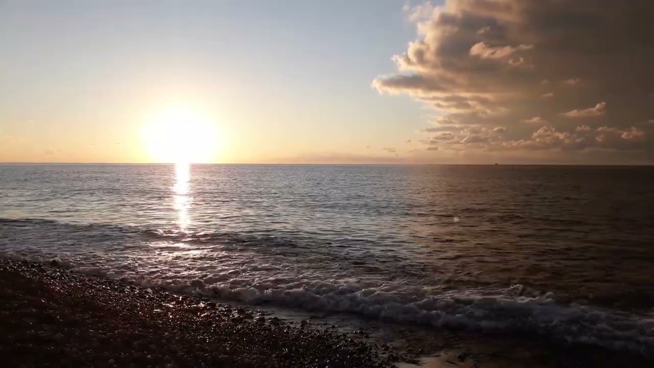 Закат на Черном море