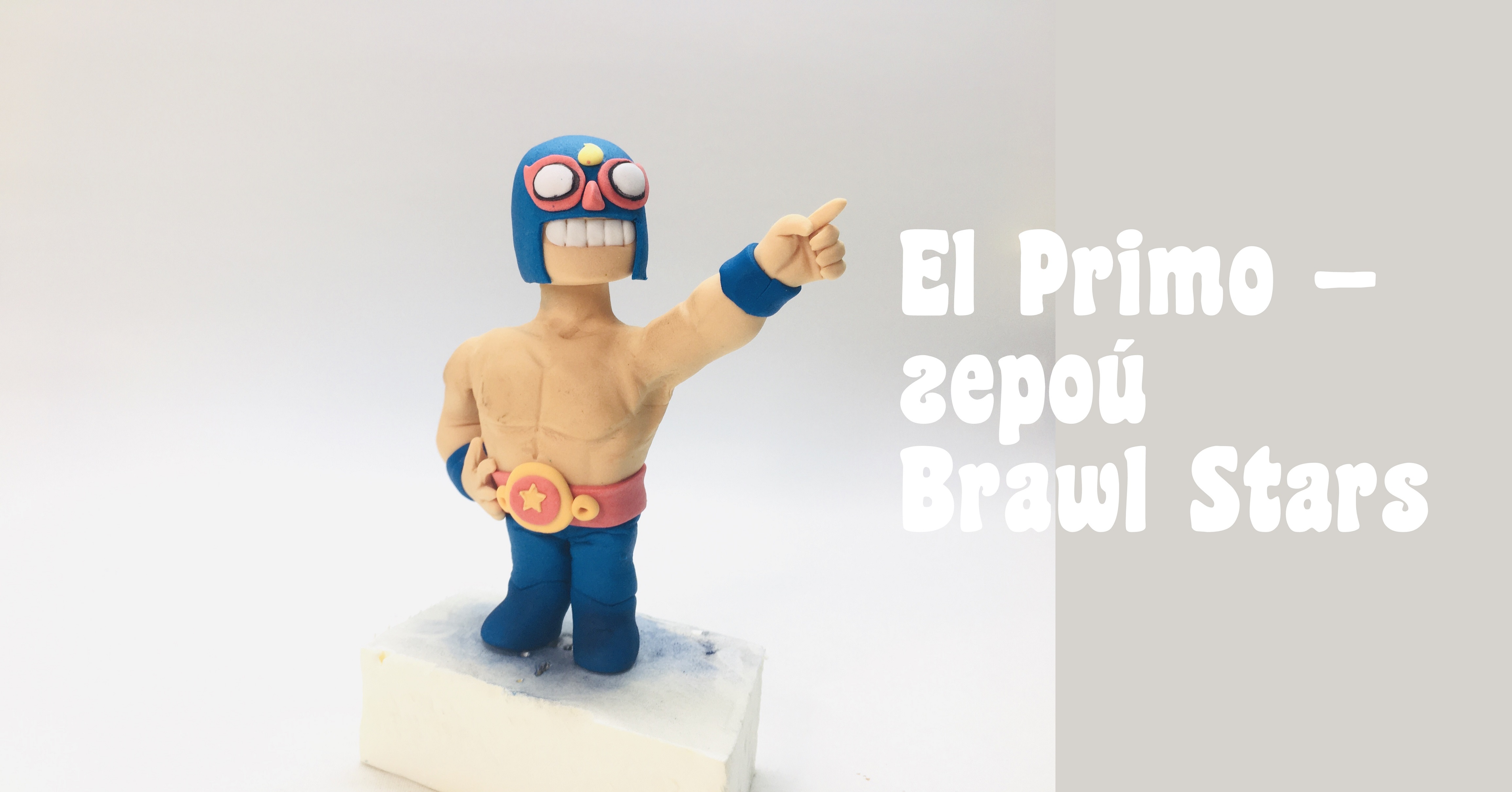 El Primo, герой из игры Brawl Stars_El Primo, hero from Brawl Stars