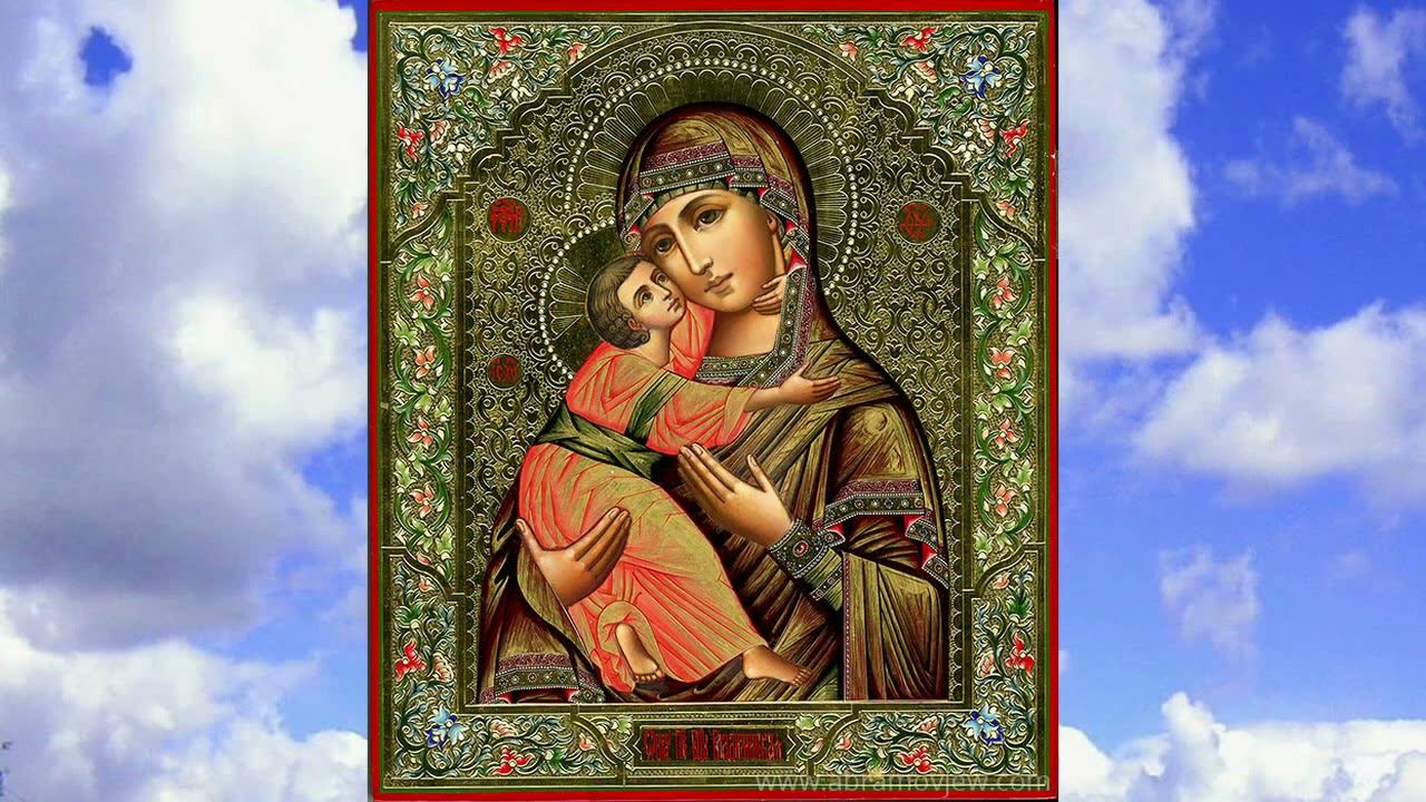 Тропарь Владимирской иконе Божией Матери