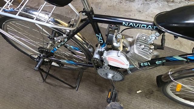 Мотовелосипед с передачами / Мотовелик