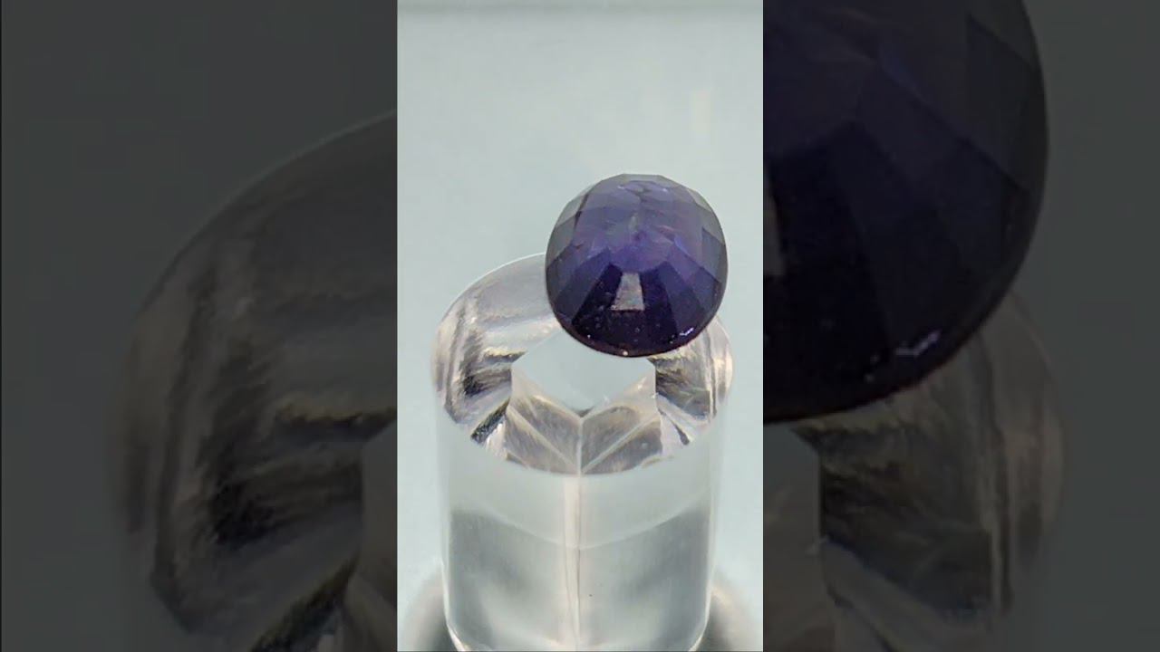 TANTALIZING GEM 1.23CT NATURAL PURPLISH BLUE TANZANIA SPINEL GEMSTONE OVAL CUT Шпинель