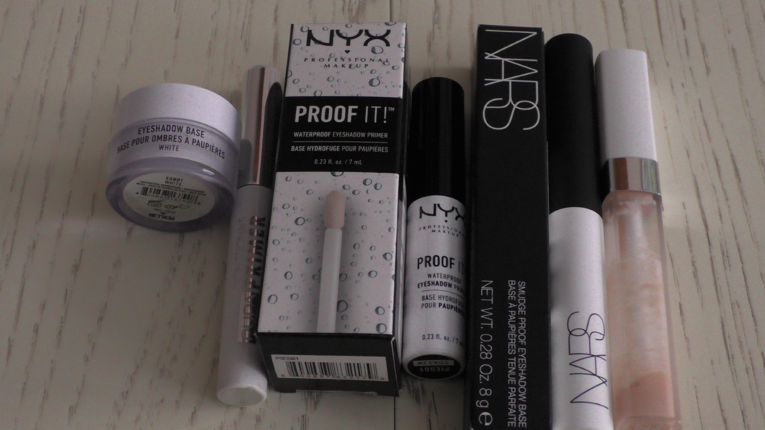 Базы  под тени и макияж