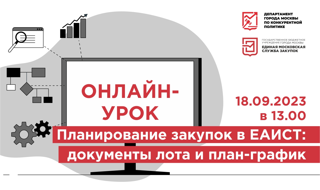 18.09.23 Планирование закупок в ЕАИСТ: документы лота и план-график