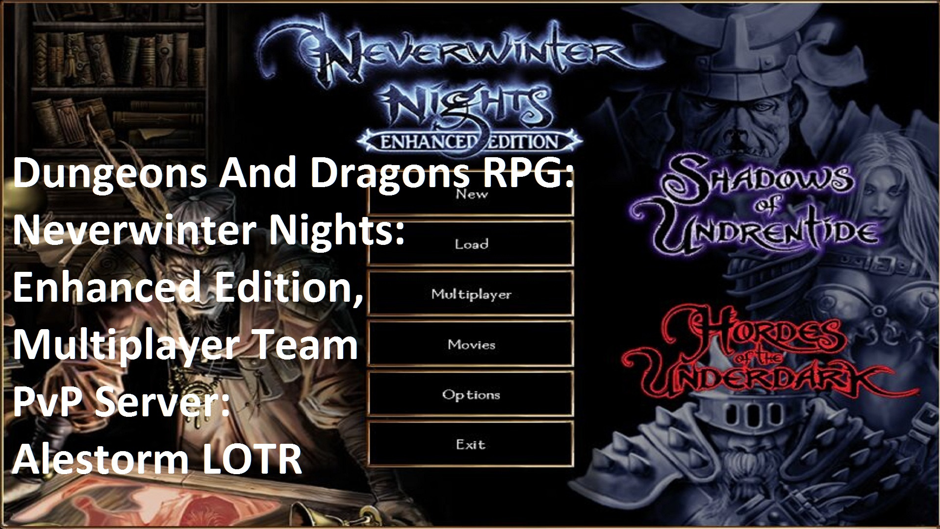 Stream15NWNTeamPvPServerAlestormLOTR,Build№10RaceHalf-OrcClassesBarbarianWeaponMasterRogue,2(210823