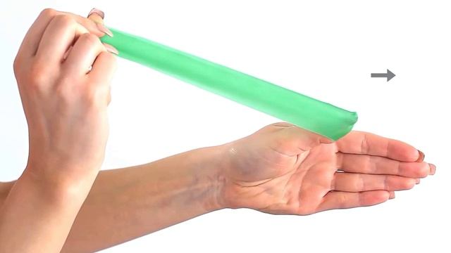 41. Сгибание большого пальца с резинкой для купюр.